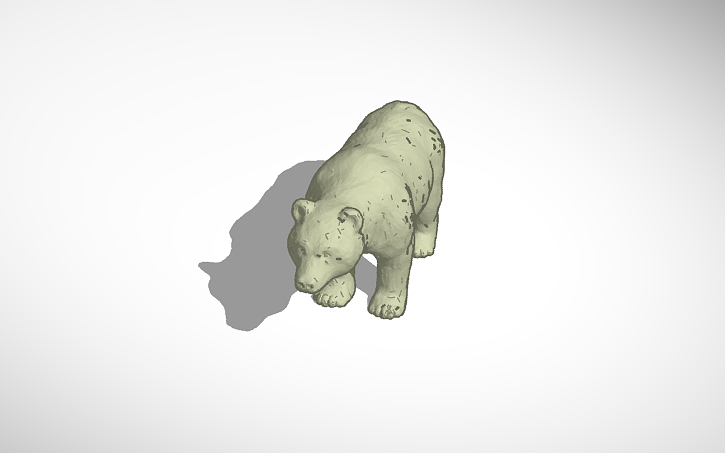 3D design the bear - Tinkercad