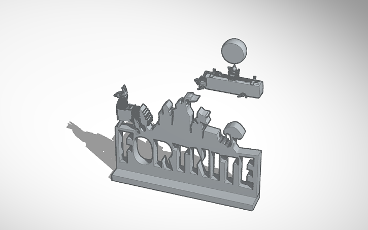 3D design Fortnite - Tinkercad