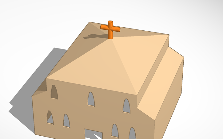 3D design church - Tinkercad