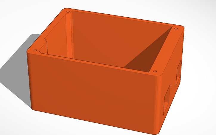 3D design Arduino uno box - Tinkercad