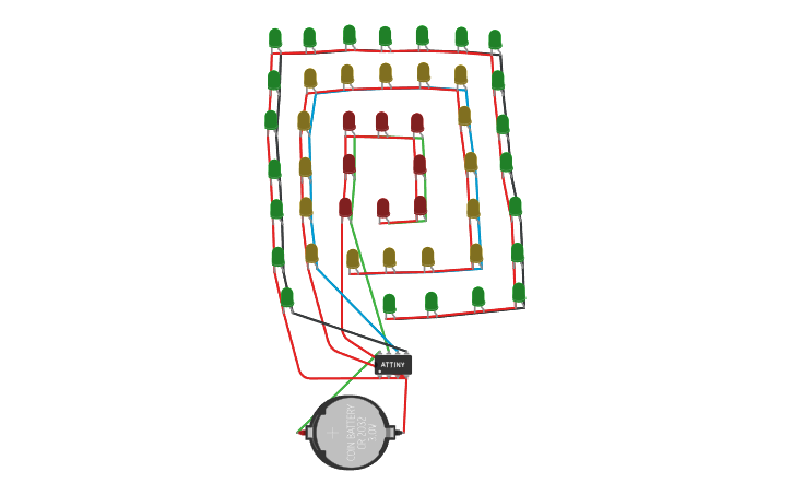 Circuit design Square - Tinkercad