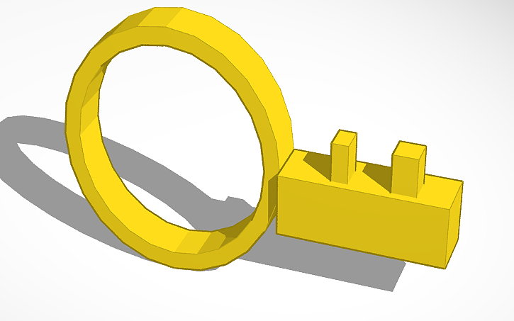 3d Design Key Tinkercad