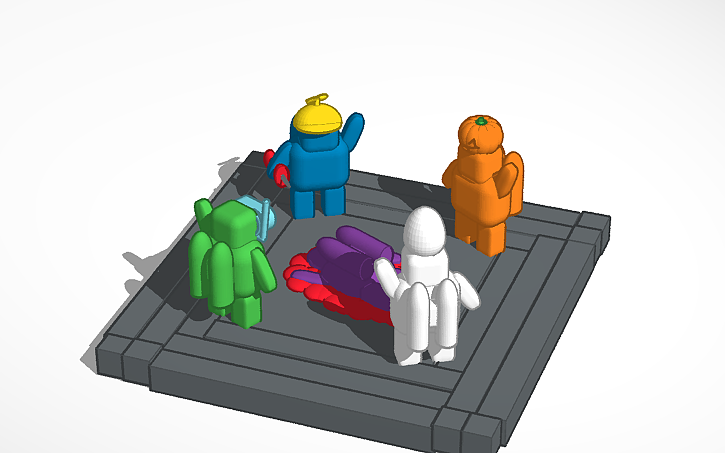 3D design Among Us | Tinkercad