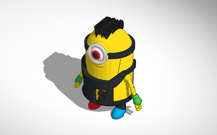 3D design MINION FELIPE - Tinkercad