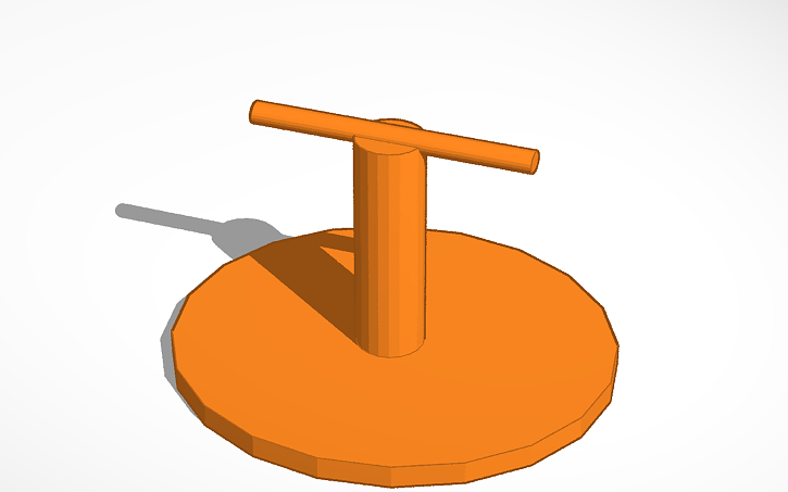 3D design Bird_Perch - Tinkercad