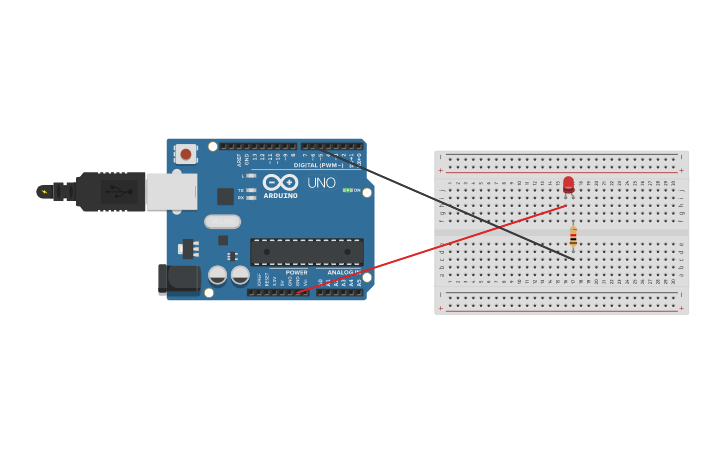 Circuit Design Задание №1 Tinkercad