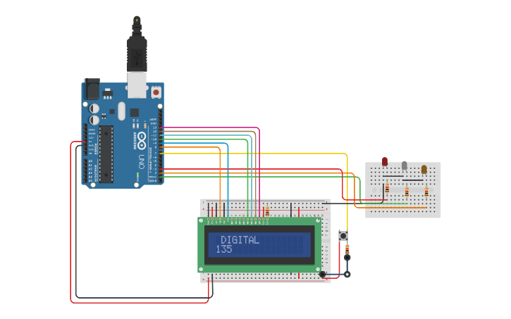 Circuit design RTM-3A | Tinkercad