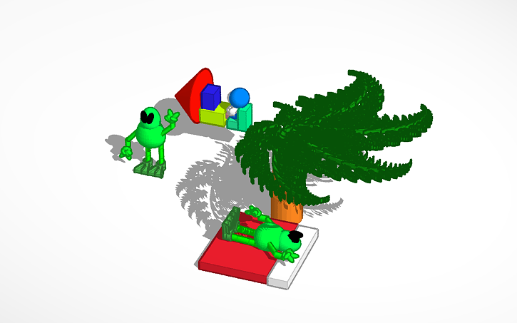 3d Design Инопланетянин Tinkercad