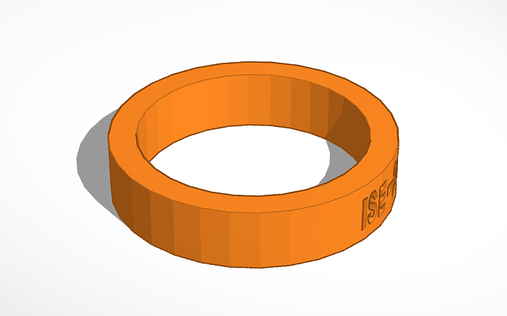 3D design Tinkercad Ring | Tinkercad
