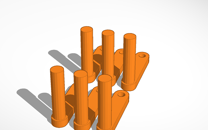 3D design hangers - Tinkercad