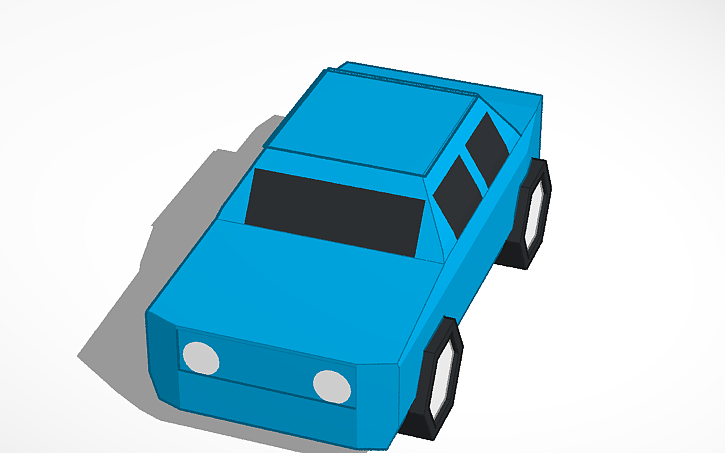 3D design Simple car - Tinkercad