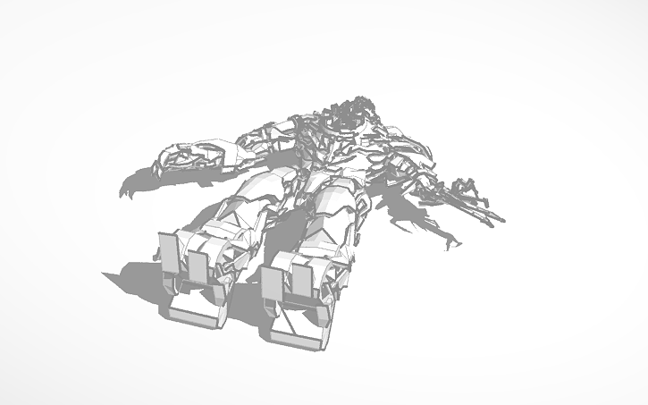 3D design megatron - Tinkercad