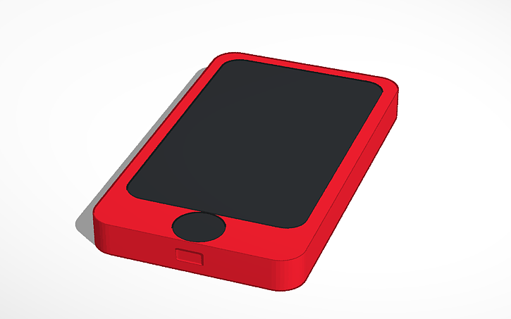 3D design phone | Tinkercad