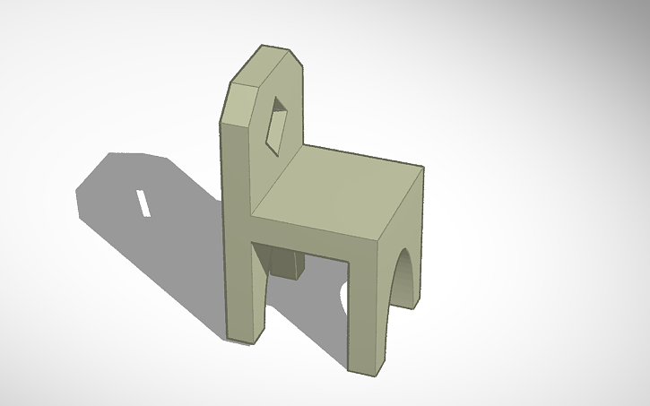 3D design Solid Chairs v2 | Tinkercad