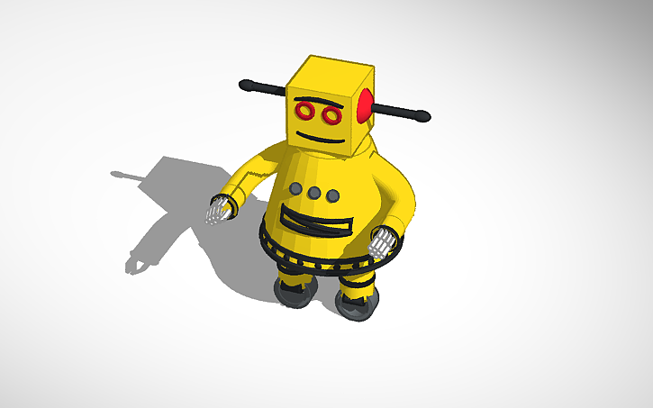 3D design Instructables Robot - Tinkercad