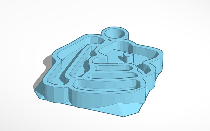 3D design 80813 KeyRing | Tinkercad
