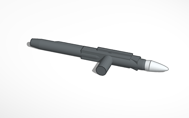 3D design Lego RPG-7 - Tinkercad