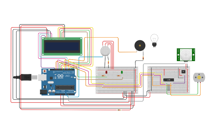Circuit Design Gas Detection Full And Final Tinkercad