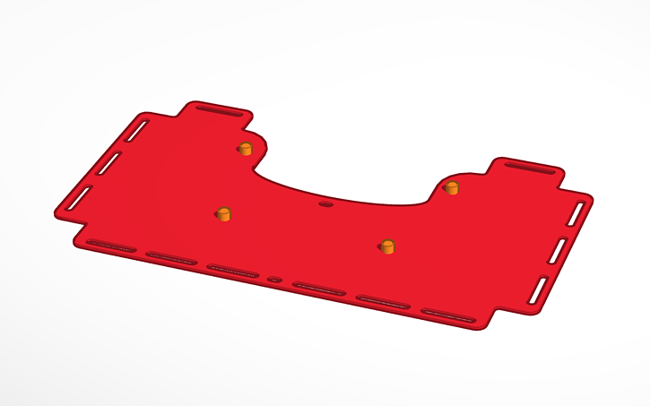 3D design Flat Plate - Tinkercad