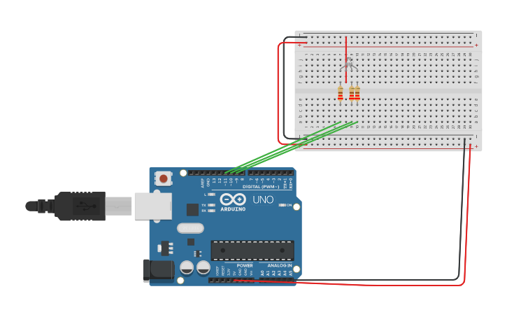 Circuit design oefenen - Tinkercad