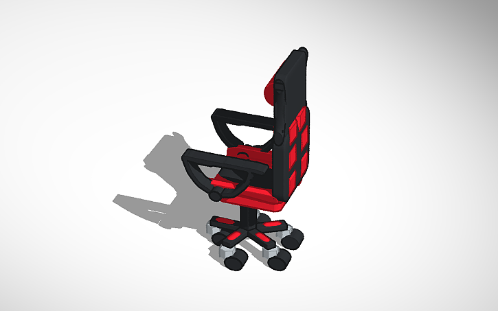 3D design silla gamer - Tinkercad