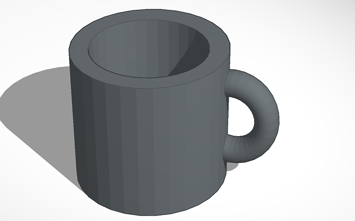3D design Mug - Tinkercad