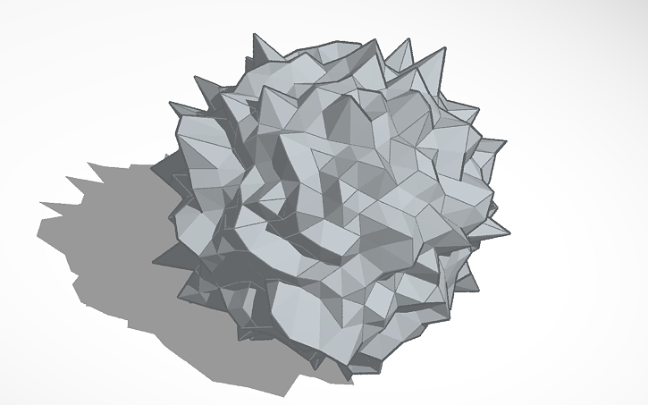 3D design Asteroid - Tinkercad