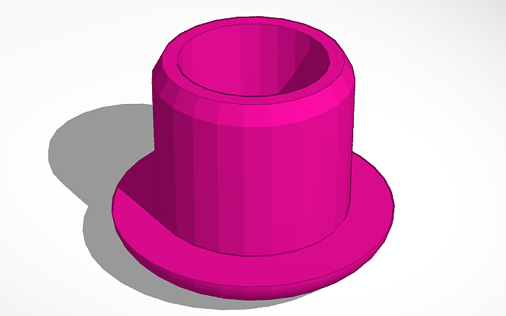 3d Design Round Cap M2 Tinkercad