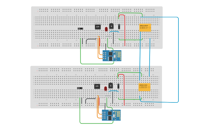 Circuit Design Esp8266 Tinkercad