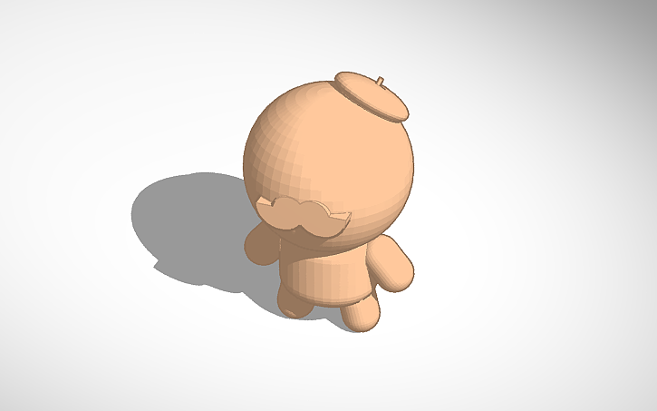 3D design Simple Human | Tinkercad