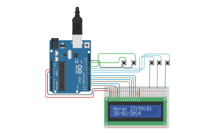 Circuit design Taller#2 Andrea Sierra - Tinkercad