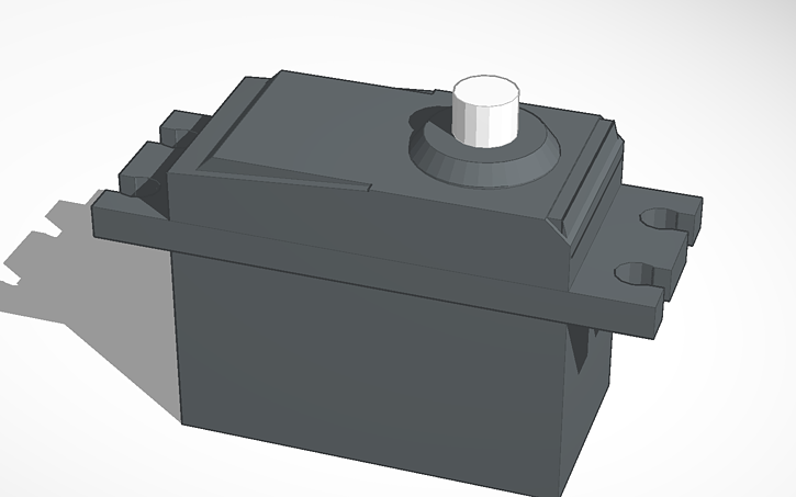3d Design Standard Servo Tinkercad 3326