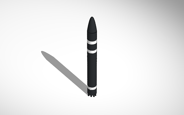 3D design electron rocket - Tinkercad