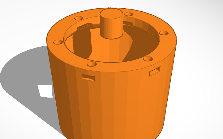 3D design Motor Mount - Tinkercad