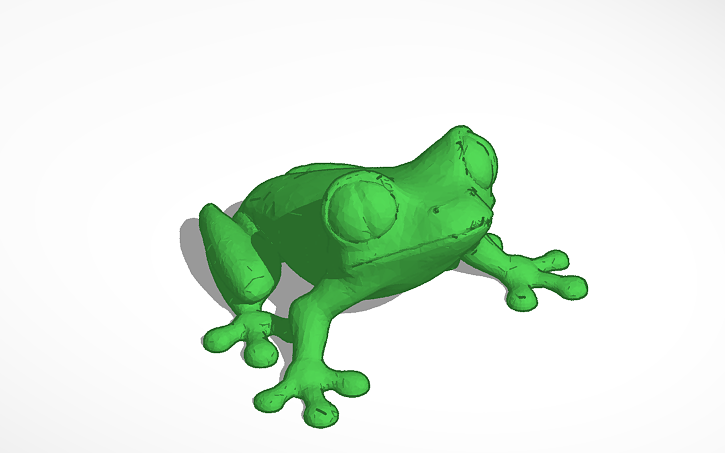 3D design mom frog - Tinkercad