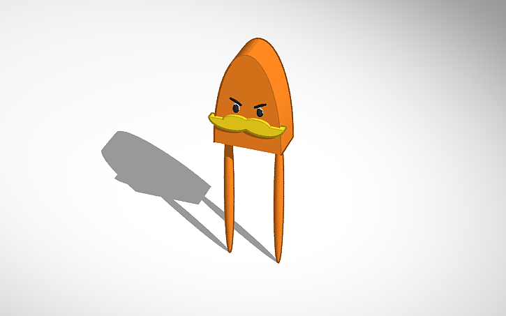 3D design the lorax - Tinkercad