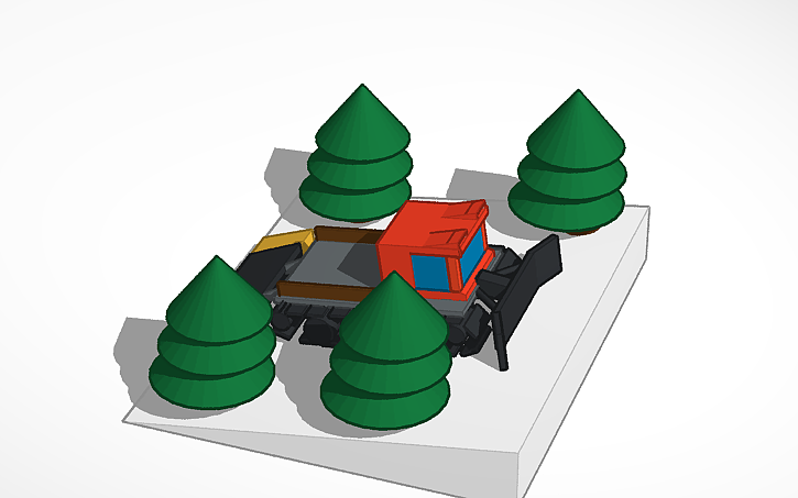 3D design Snow plow - Tinkercad