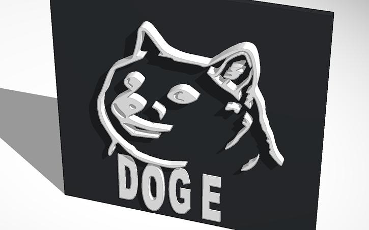 3D design Magnificent Doge | Tinkercad