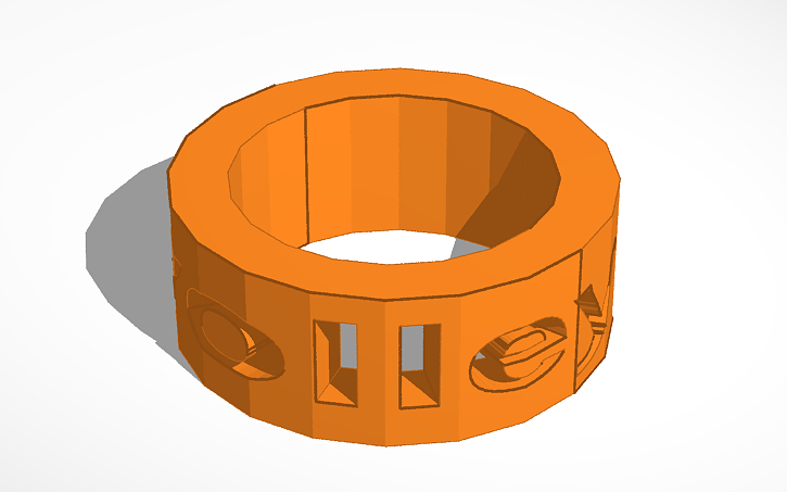 3D design AB Ring | Tinkercad