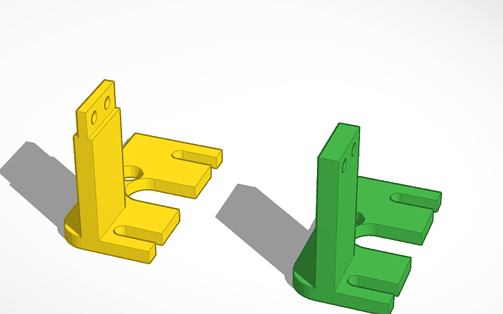3D design Soporte final carrera eje Z prusa i3 - Tinkercad