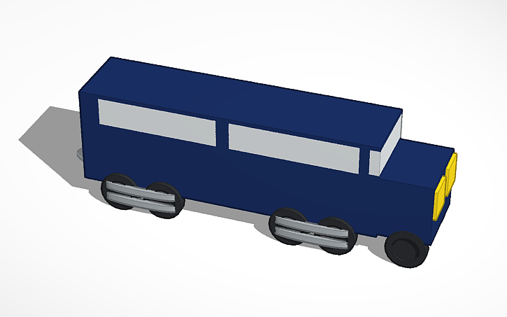 3D design My first basic train | Tinkercad