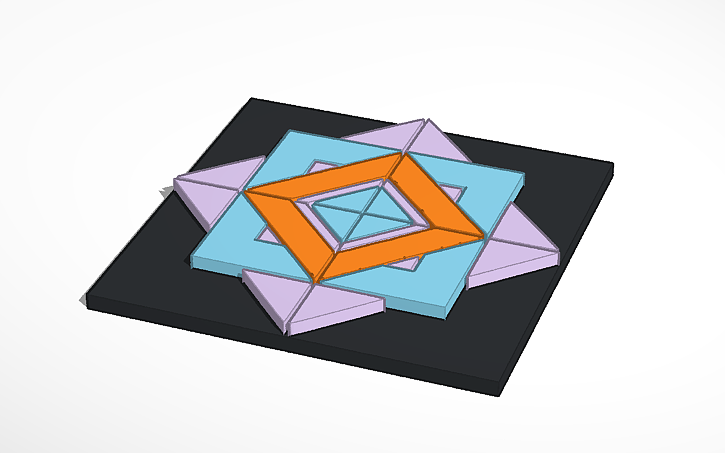 3D design Star Trek Insignia Ventaxian - Tinkercad