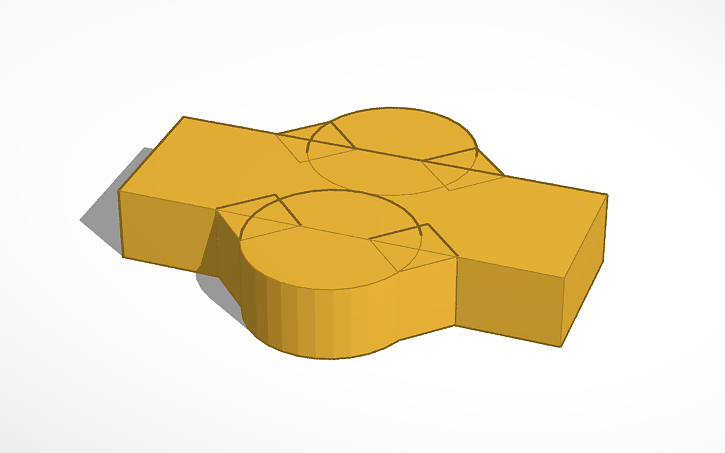 3D design 144Mhz Moxon Reflector Connector 6AWG | Tinkercad