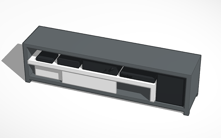 3D design Rack Top - Tinkercad