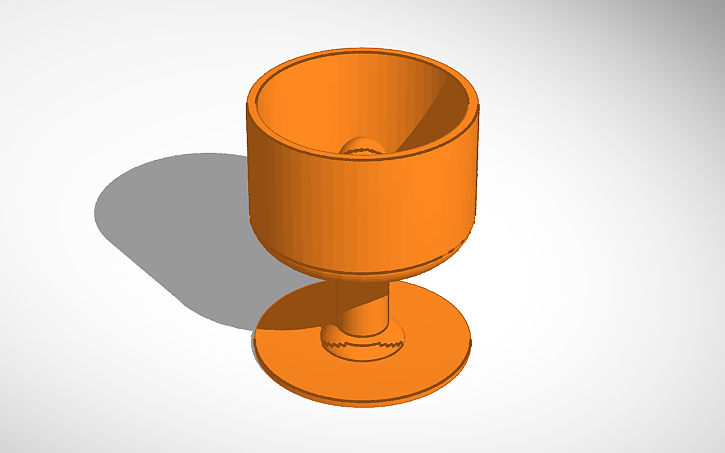 3D design The Greedy Cup - Tinkercad