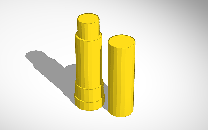 3D design Lip Balm - Tinkercad