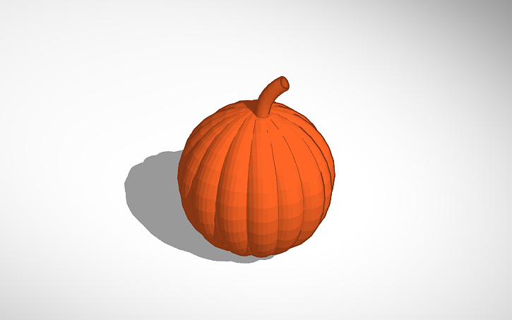 3D design Jack-O-Lantern | Tinkercad