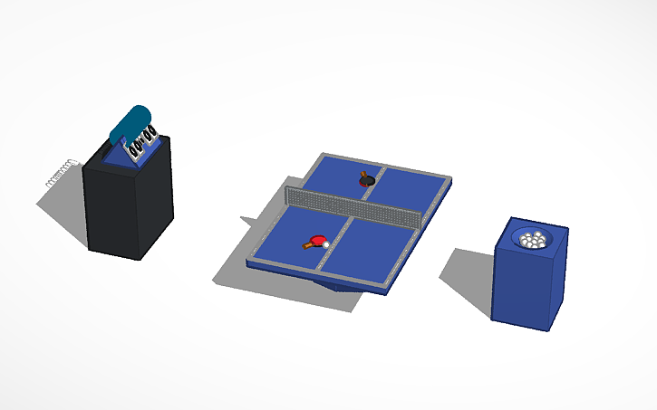 3D design Ping Pong | Tinkercad