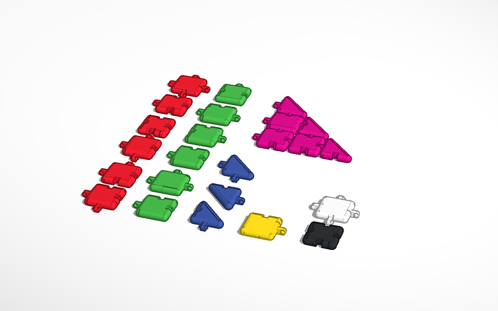 3D design Interlockpieces | Tinkercad