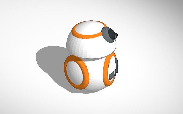 3D design R2-D2 | Tinkercad